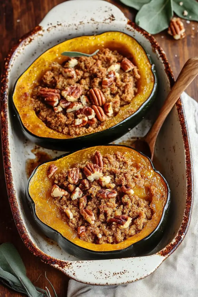 Acorn Squash Casserole Recipe - A Delicious Fall Dish - Cuisine Joyeuse