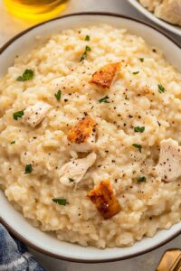 Instant Pot Chicken Risotto - Cuisine Joyeuse
